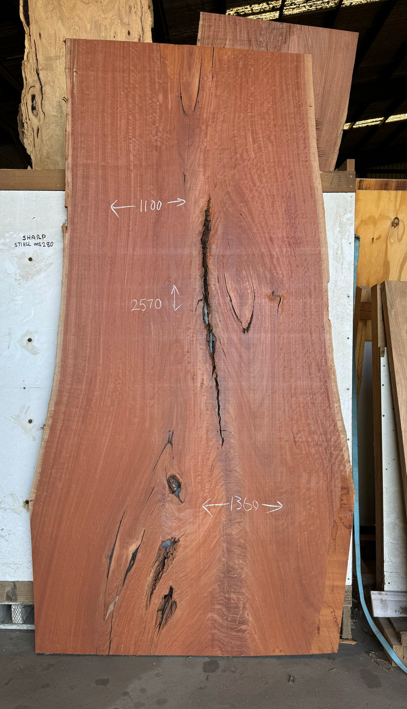 Red Gum Timber Slab - Table - NST217 – Nullarbor Sustainable Timber